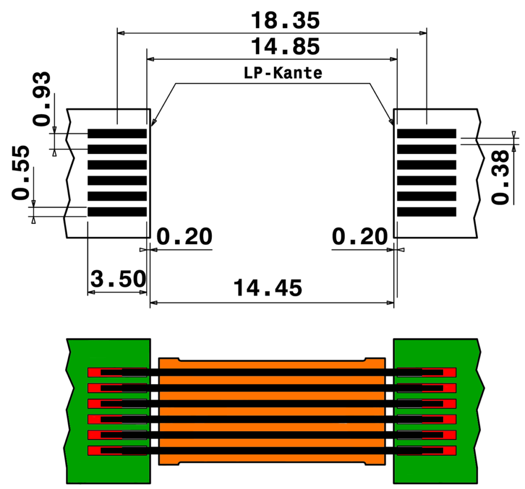 Bridge-Jumper 20mm, RM 0,93mm - Neuschaefer Elektronik GmbH